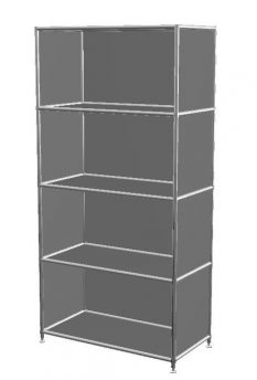 Offenes Regal System4, Wandregal, offene Fächer