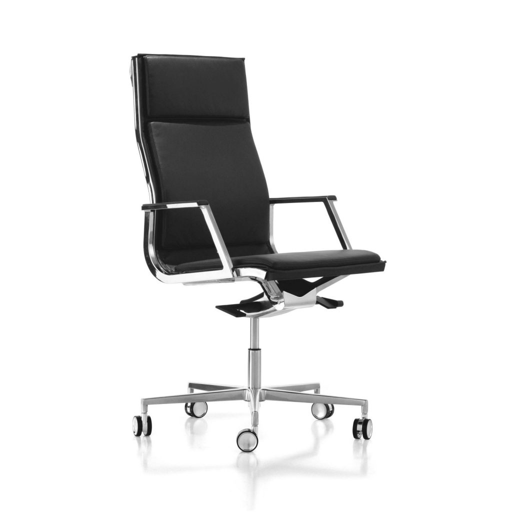 Chefsessel Nulite, italienischer Designstuhl, 5 Positionen